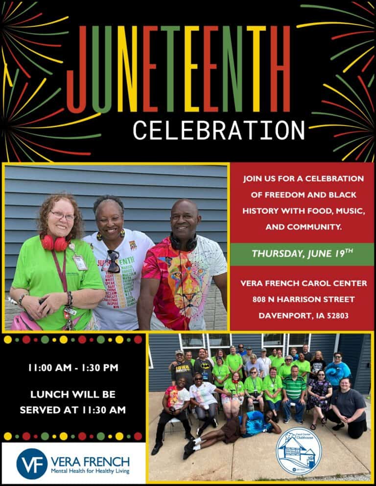 2025 Carol Center Clubhouse Juneteenth Event - Vera French
